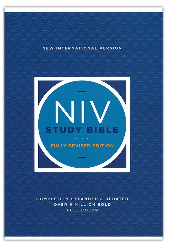 NIV Study Bible, Fully Revised Edition, Comfort Print, hardcover, red ...